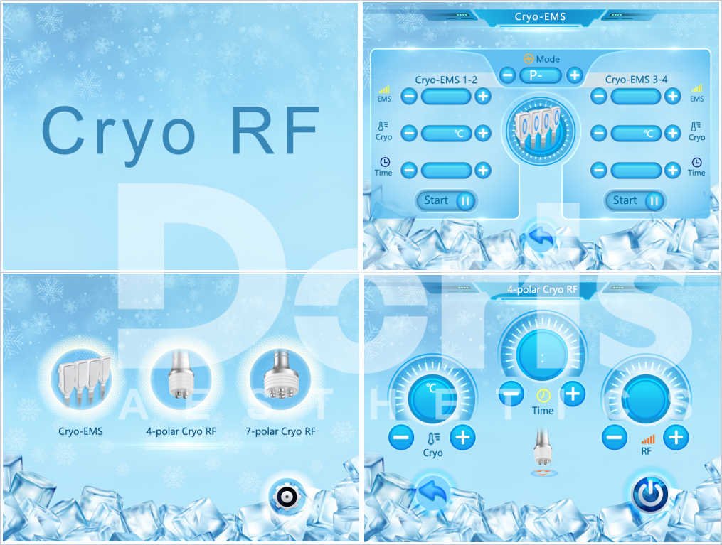 Cryo RF EMS Max | Cryofrequency Slimming Machine