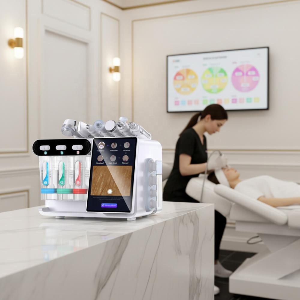Hydra Glow Facial Machine | Skin Analysis Device